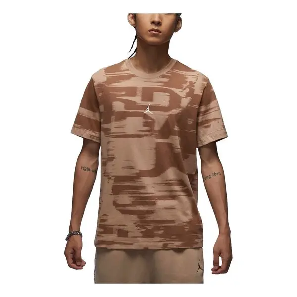 JORDAN Mvp Graphic T-shirt Asia Sizing - Light Brown