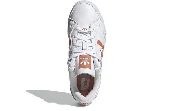 Adidas Rey Galle "white Hazy Copper" Sneakers - White/orange