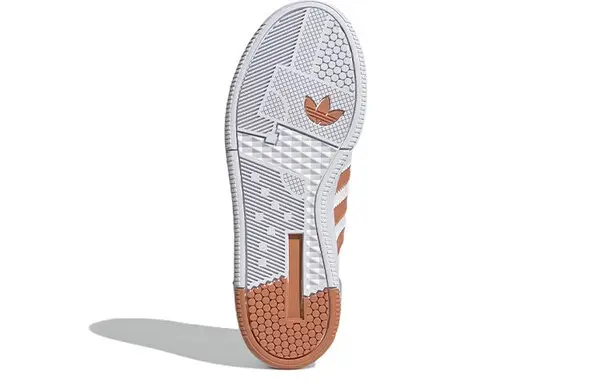 Adidas Rey Galle "white Hazy Copper" Sneakers - White/orange