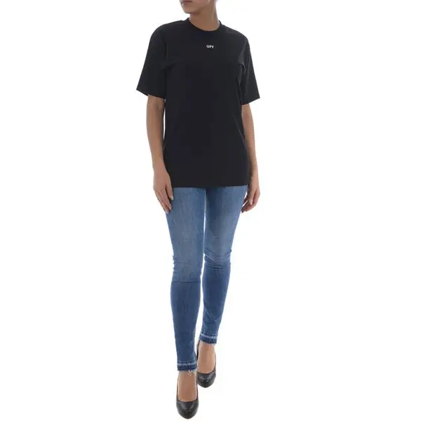 Off-White Flower Arrows Sketch" Short Sleeve T-shirt