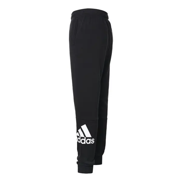 Adidas Stylish Knit Logo Bundle Feet Sports Long Pants - Black