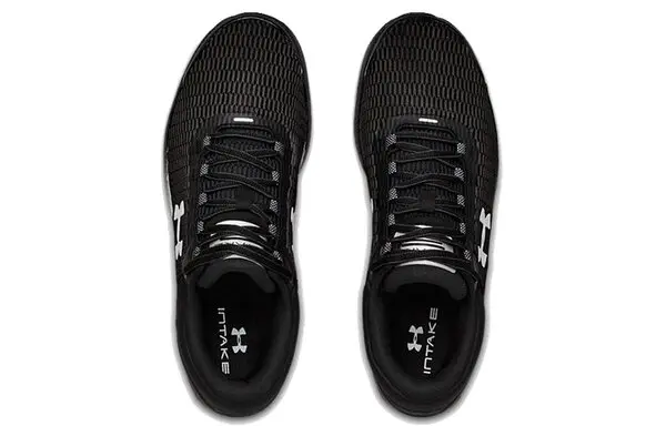 Under Armour Charged Intake 3 Athletic Sneakers - Black