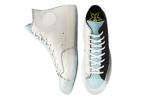 CONVERSE Renew Chuck 70 High Top Sneakers - White/blue/black
