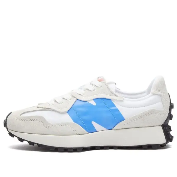 NEW BALANCE 327 Sneakers - White/bright Lapis Lazuli