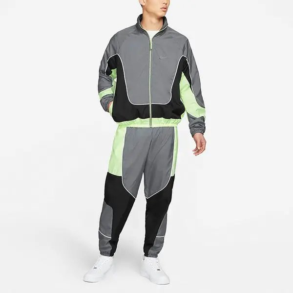 Nike Colorblock Woven Stand Collar Jacket
