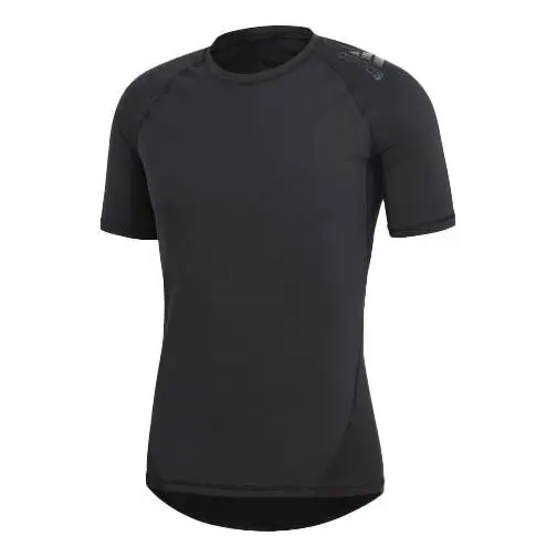 Adidas Ask Spr Solid Short Sleeve Top - Black