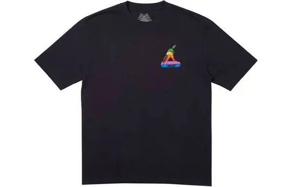 PALACE Jobsworth" T-shirt With Apple Graphic - Black