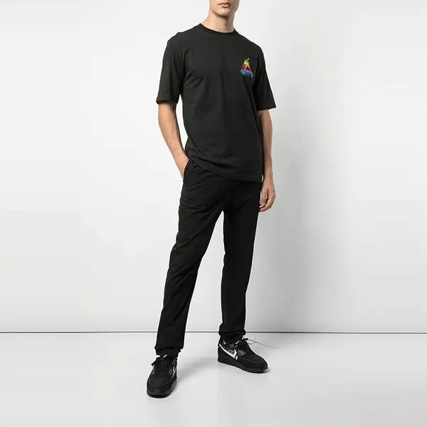 PALACE Jobsworth" T-shirt With Apple Graphic - Black