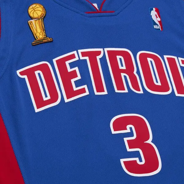 Mitchell & Ness X Nba Detroit Pistons 2004 Ben Wallace Jersey