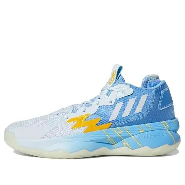 Adidas Dame 'three Kingdoms' Athletic Sneakers - Blue/white