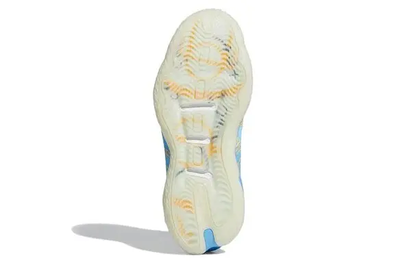 Adidas Dame 'three Kingdoms' Athletic Sneakers - Blue/white