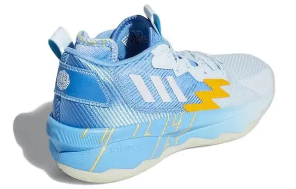 Adidas Dame 'three Kingdoms' Athletic Sneakers - Blue/white
