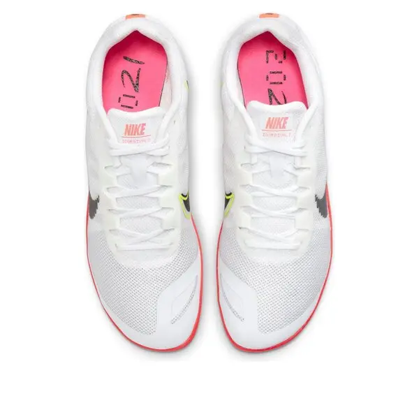 Nike Zoom Rival D 10 Spikes - White/grey