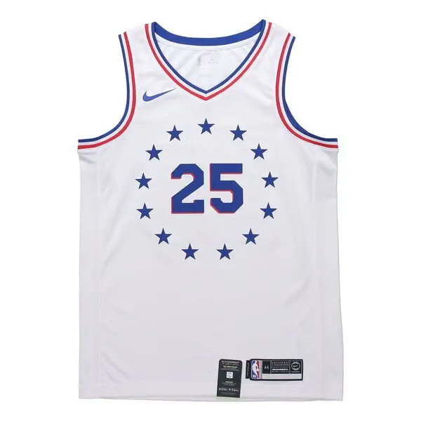 Nike Ben Simmons Philadelphia 76ers Nba Connected Jersey - White