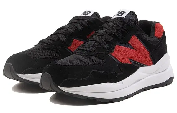 NEW BALANCE 57/40 Sneakers - Black/red/white