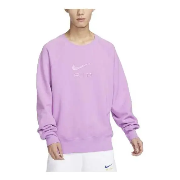 Nike Air French Terry Crew - Purple