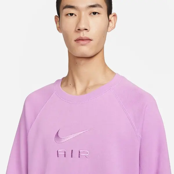 Nike Air French Terry Crew - Purple