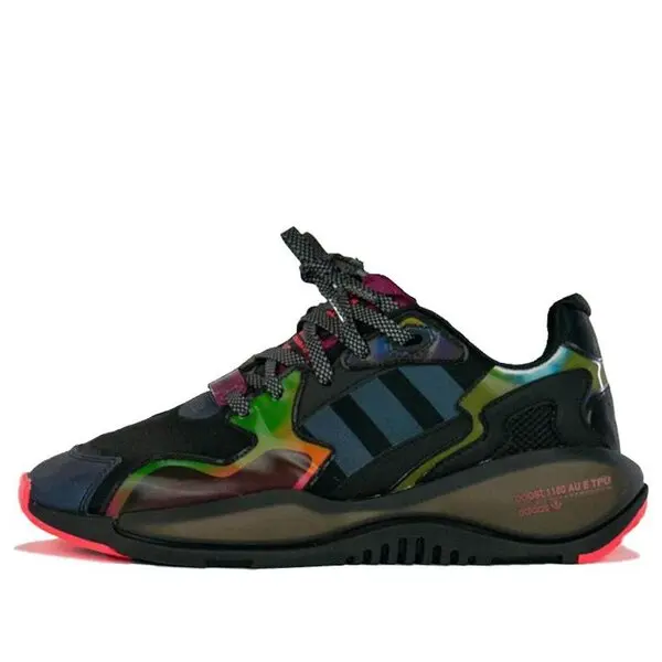 Adidas X Atmos Zx Alkyne 'neo Tokyo' Sneakers - Black/multi-color