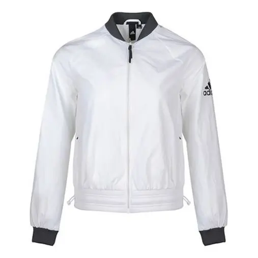 Adidas Bomber Jacket - White