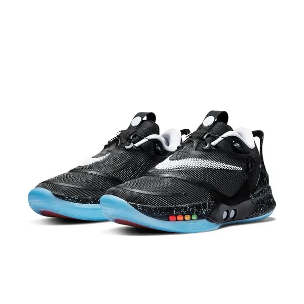 Nike Adapt Bb 2.0 High Top Sneakers - Black/white/blue