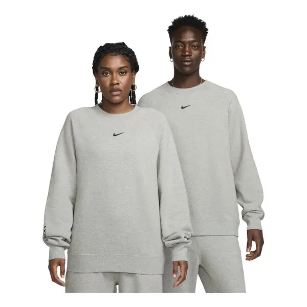 Nike X Nocta Fleece Crewneck Sweatshirt - Grey