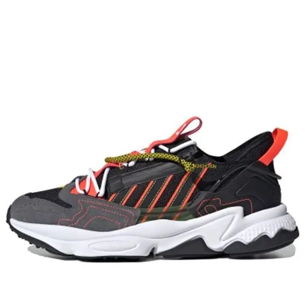 Adidas Ozweego Zip "black Solar Red - Black/orange