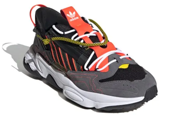 Adidas Ozweego Zip "black Solar Red - Black/orange