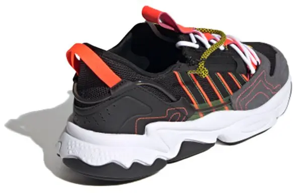 Adidas Ozweego Zip "black Solar Red - Black/orange
