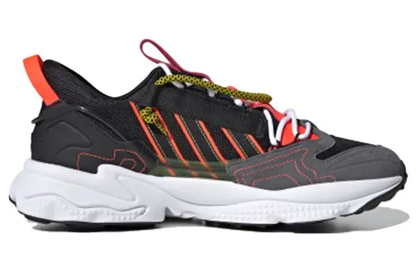 Adidas Ozweego Zip "black Solar Red - Black/orange