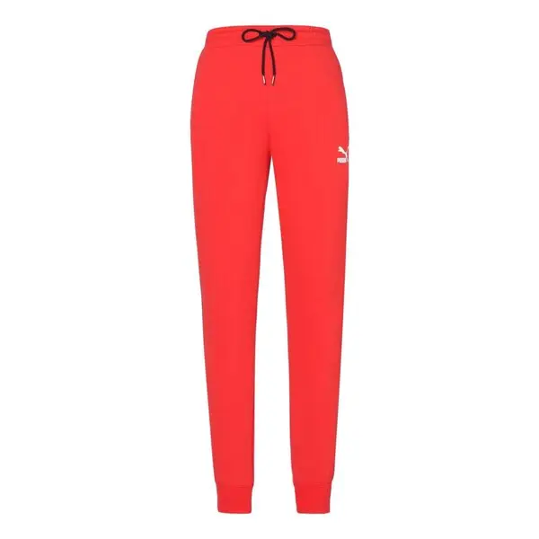 PUMA Sport Track Pants 'red White - Red/white