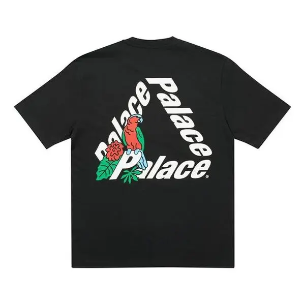 PALACE Fw20 Parrot -3 T-shirt - Black