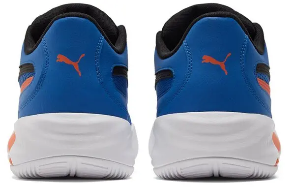 PUMA Triple Basketball Low Top Sneakers - Blue/orange/white