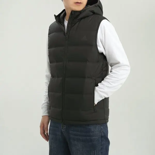 Adidas Helionic Hooded Down Vest