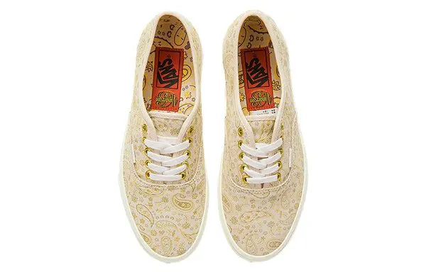 VANS X Anderson .paak Authentic 'sand Paisley' Sneakers