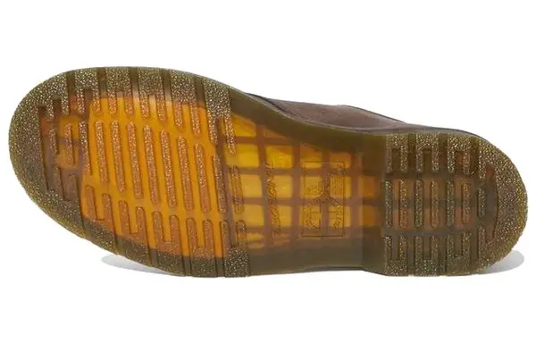Dr. Martens 1461 Crazy Horse Leather Oxford Shoes - Brownyellow
