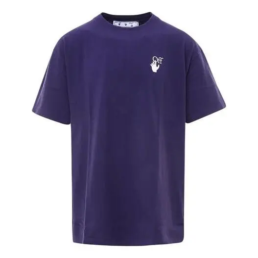 Off-White Astral Aura" Marker Over Tee - Purple