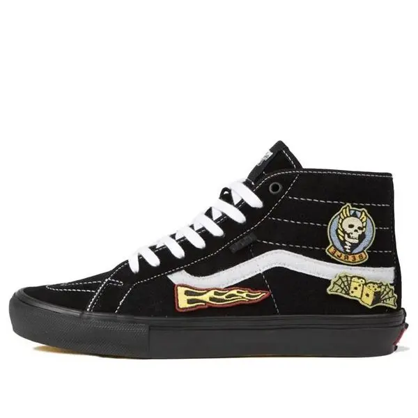 VANS Elijah Berle X Skate Sk8-hi Decon High Top Sneakers - Black
