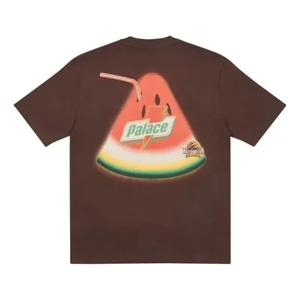 PALACE Sugar T-shirt Logo Short Sleeve - Brown
