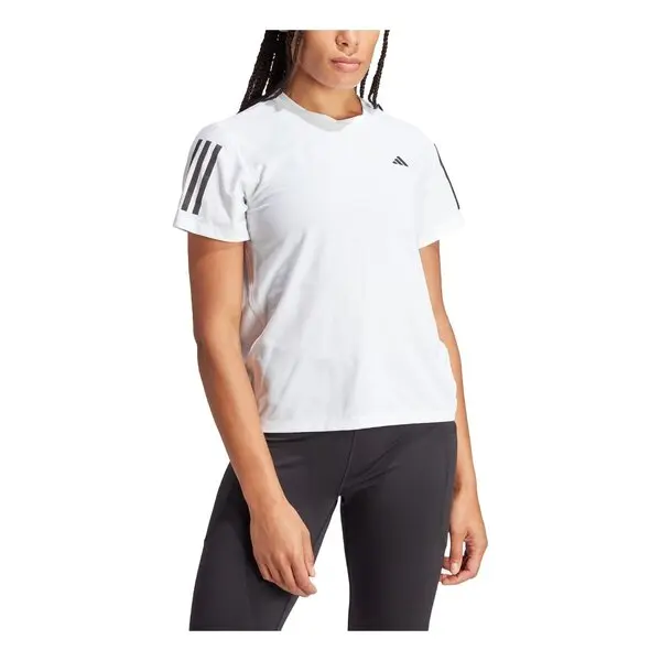 Adidas Own The Run Short Sleeve T-shirt - White