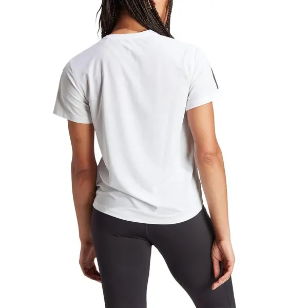 Adidas Own The Run Short Sleeve T-shirt - White
