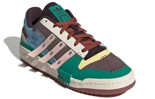 Adidas Melting Sadness X Forum Exhibit Low "puppet Costume Night Burgundy