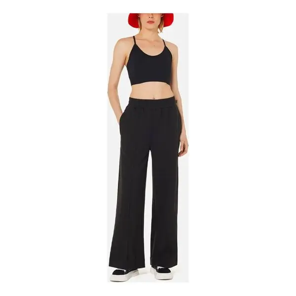 PUMA X Ami Wide Leg Pants - Black