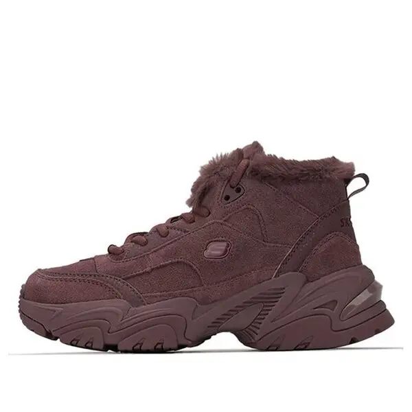 Sketchers Stamina V2 High Top Sneakers - Wine Red