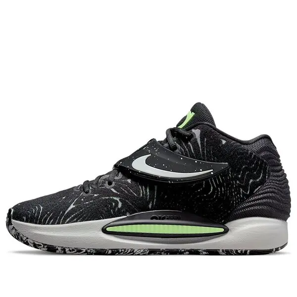 Nike Kd Basketball Sneakers - Black/white/green