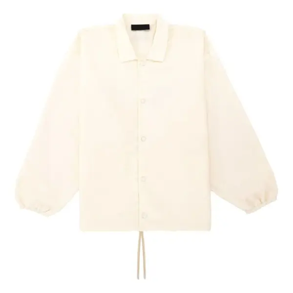 Fear Of God Fw23 Coaches Jacket - Cloud Dancer