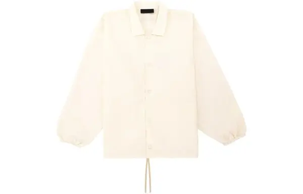 Fear Of God Fw23 Coaches Jacket - Cloud Dancer
