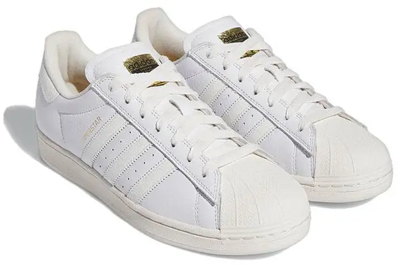 Adidas Originals Superstar Adv Sneakers - White/gold