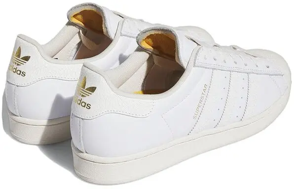 Adidas Originals Superstar Adv Sneakers - White/gold