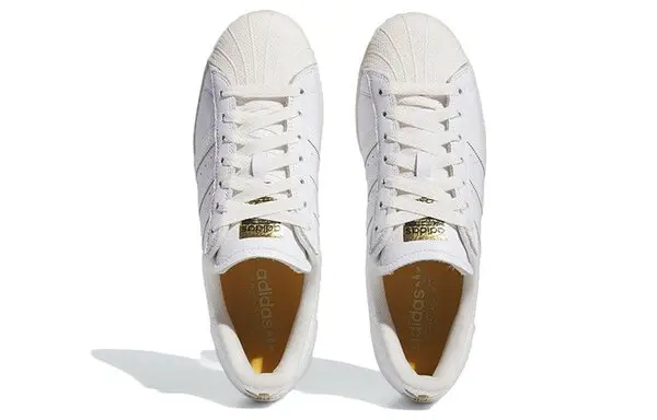 Adidas Originals Superstar Adv Sneakers - White/gold