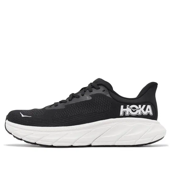Hoka One One Arahi Wide Athletic Sneakers - Black/white